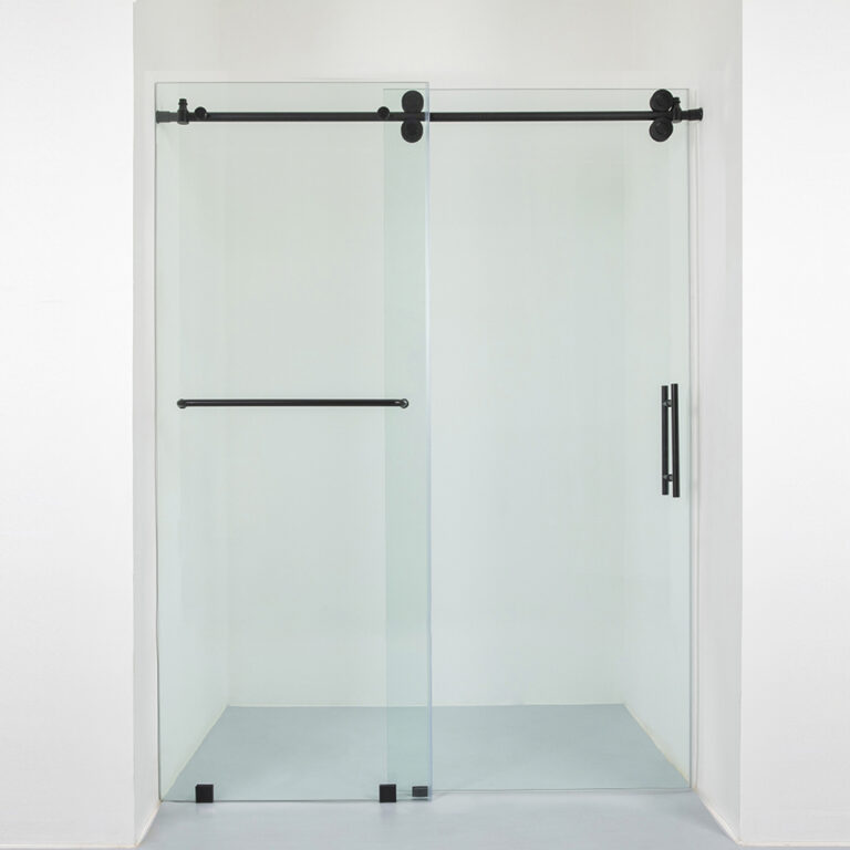 Frameless Single Sliding Shower Doors AS-2960 - Apis Glass