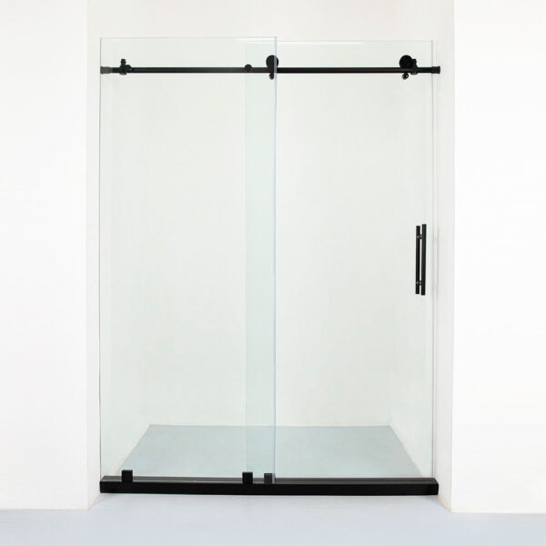 Adjustable Hinged frameless shower door - Apis Glass