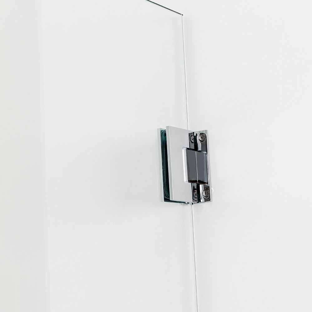 Swing Frameless Shower Doors with Standard Duty Hinges - Apis Glass