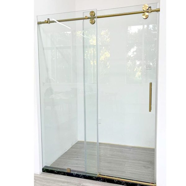 Frameless Sliding Shower Doors – Apis Glass