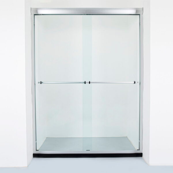 Frameless Single Sliding Shower Doors AS-2960 - Apis Glass