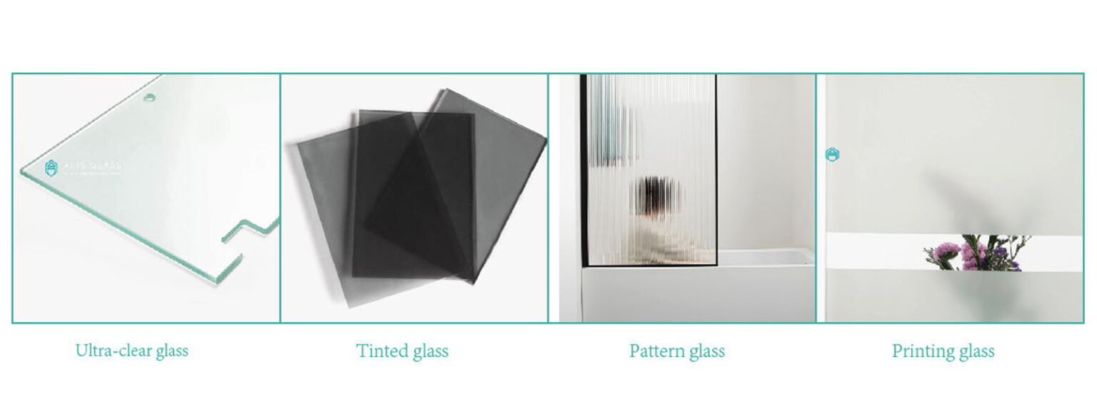 Clear tempered glass for frameless shower doors - Apis Glass