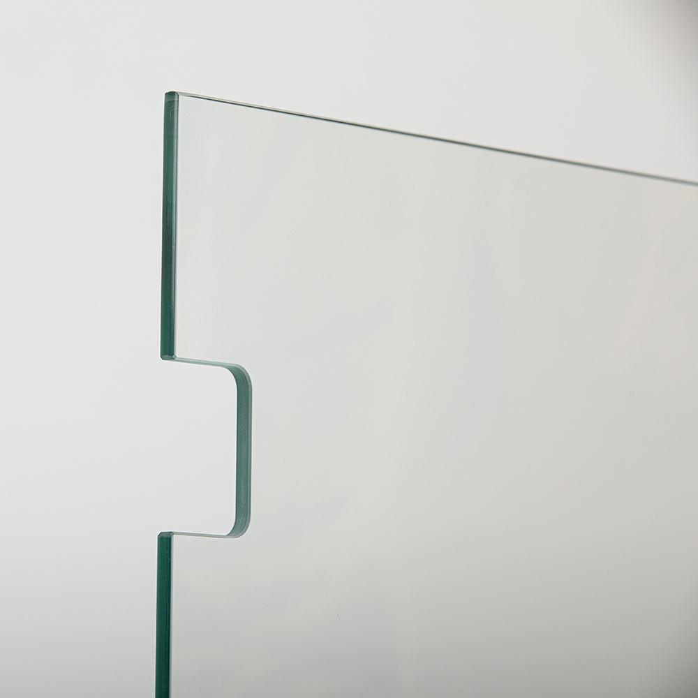 Clear tempered glass for frameless shower doors - Apis Glass
