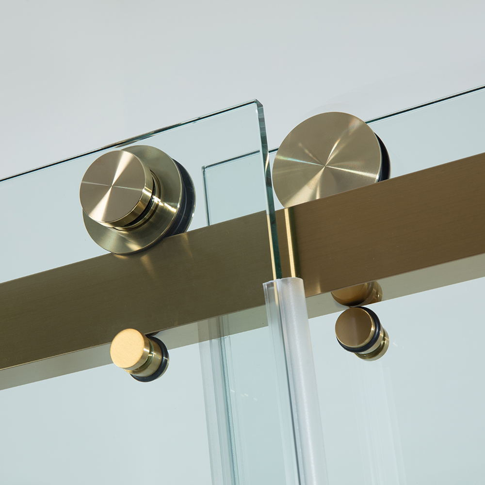 Soft Close, Double Sliding Doors AS-8855D - Apis Glass