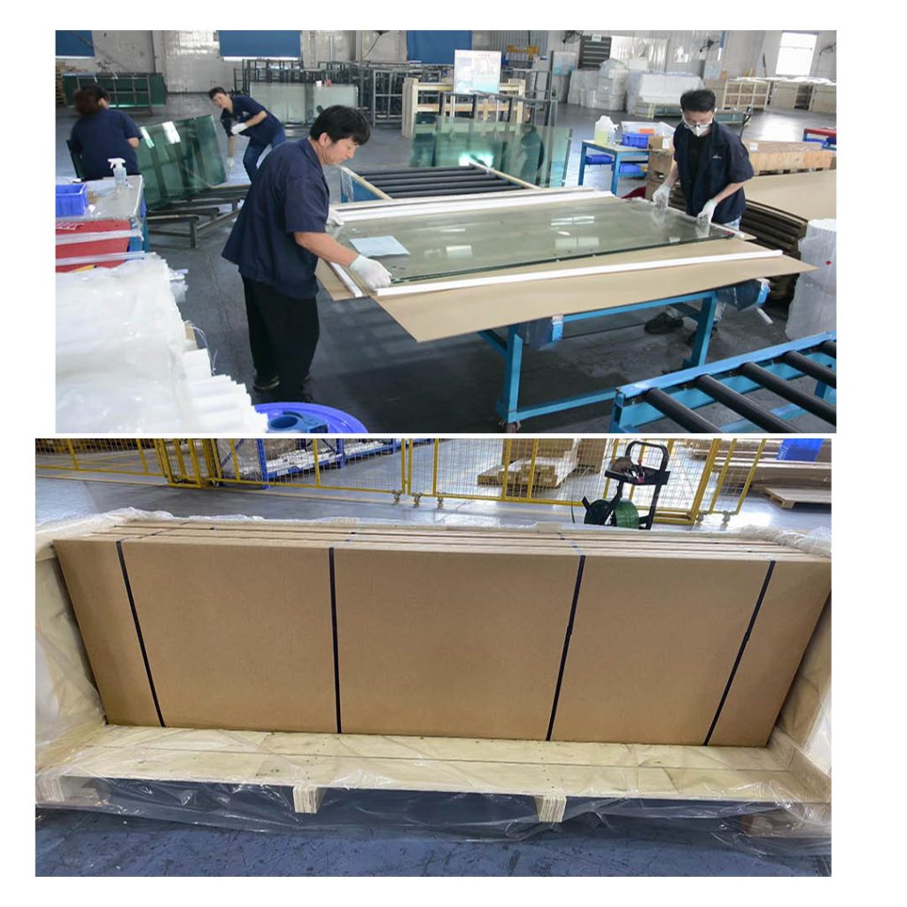 Soft Close, Double Sliding Doors AS-8855D - Apis Glass