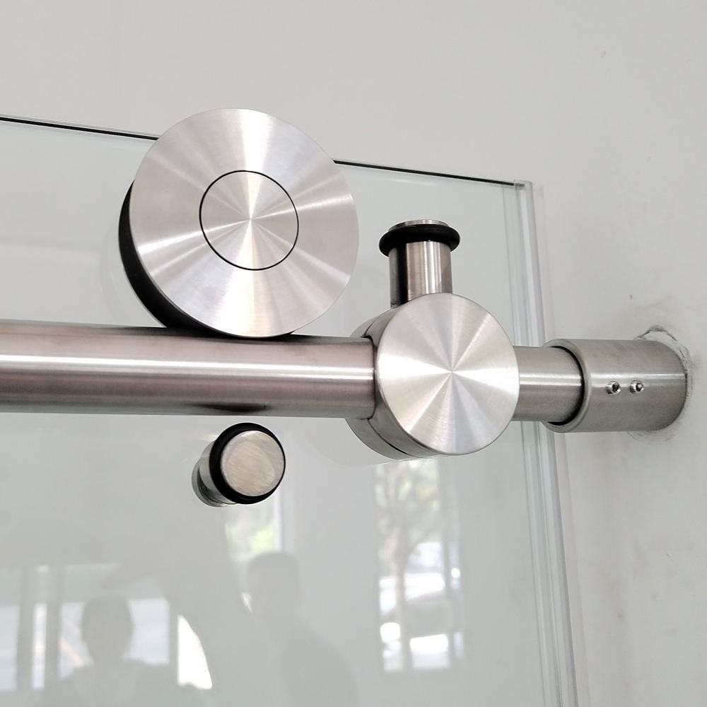 2 x Ø70mm Rollers, Single Sliding AS-2970D - Apis Glass
