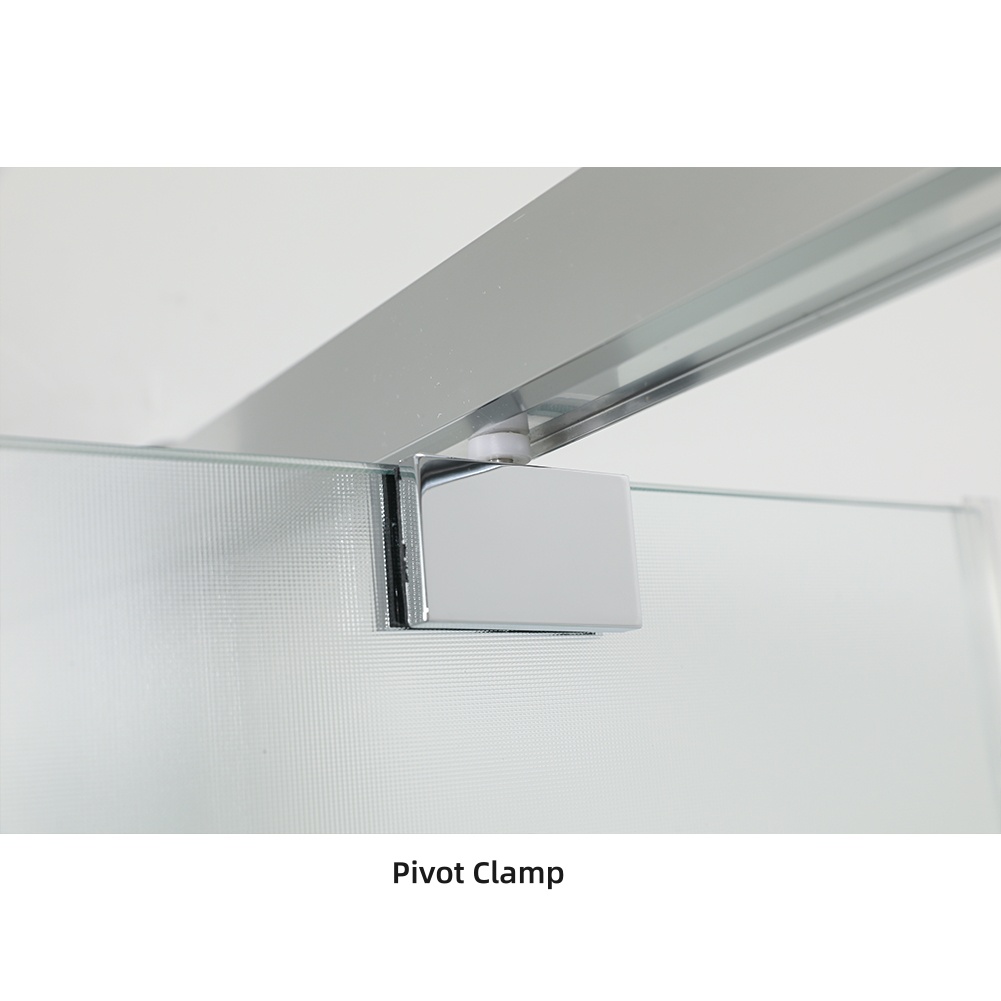 Pivot Single Shower Door - Apis Glass
